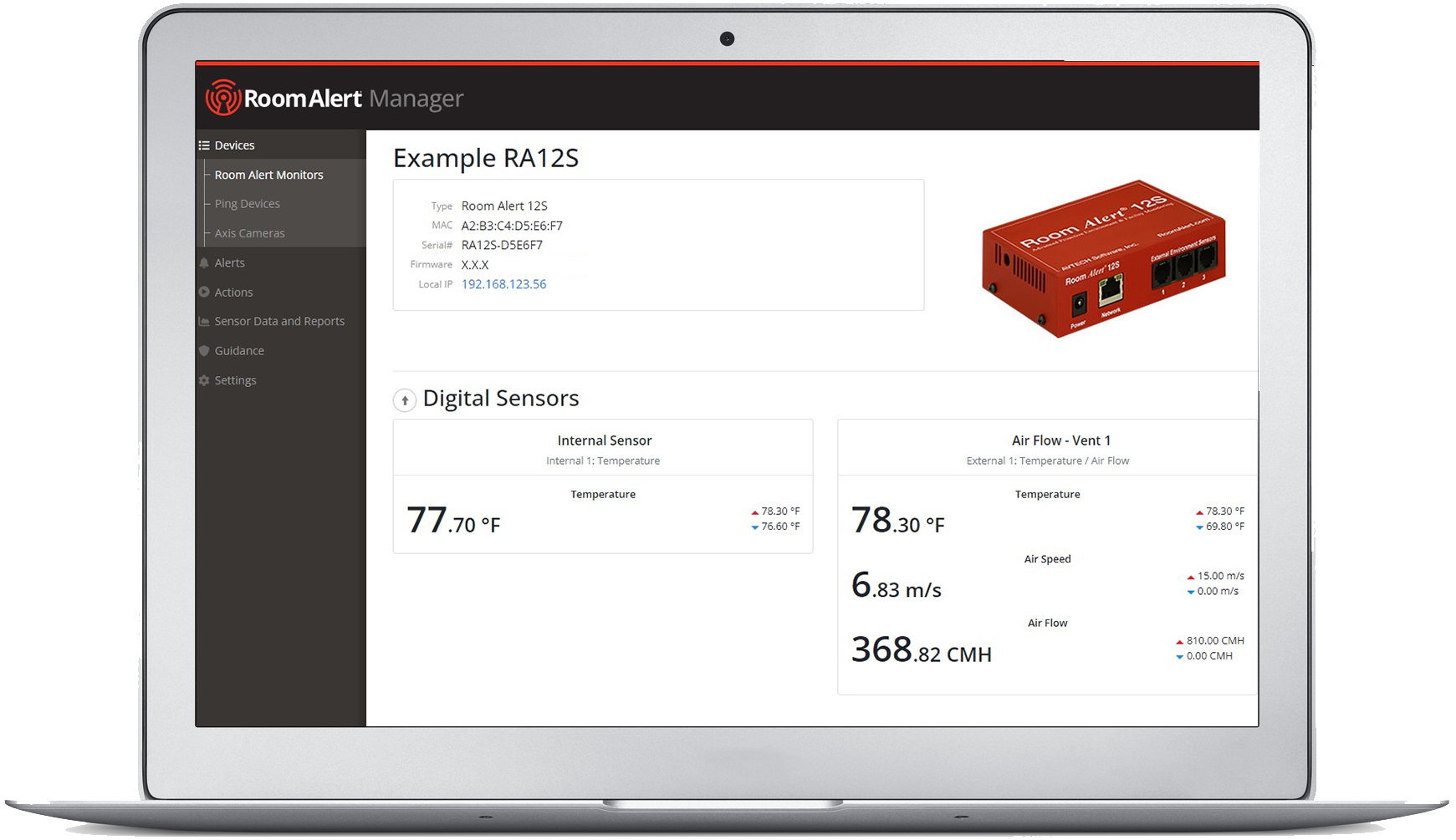 AVTECH - Choose Room Alert To Monitor Temperature, Monitor Power ...